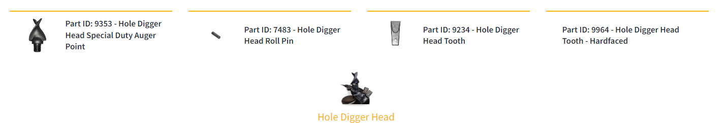 Danuser Auger Points, Teeth, and Cutting Edges Agricultural » Kleiber ...